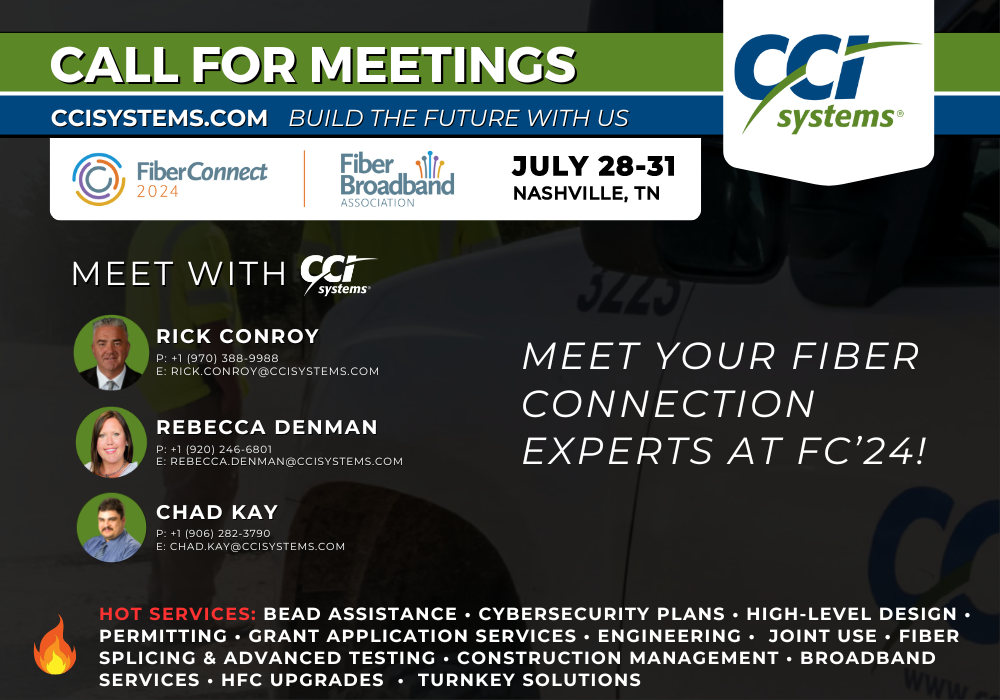 Communication Network Service Support With CCI Systems