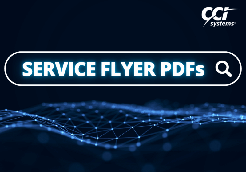 Communication Network Service Support With CCI Systems
